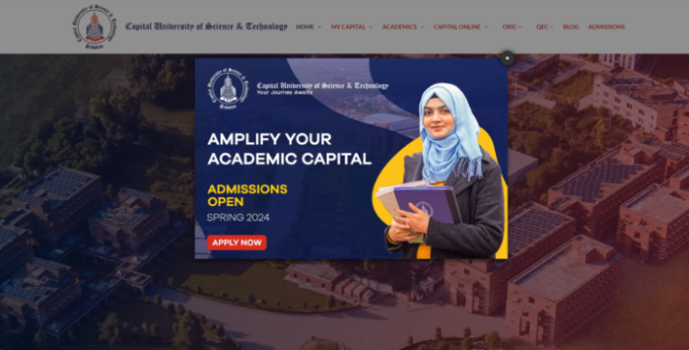 CUST Spring 2024 Admissions: A Step-by-Step Guide