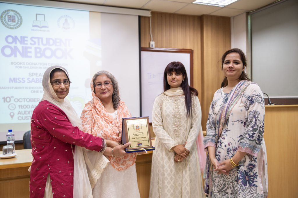 One Student One Book: A Collaboration with Read Pakistan - Capital ...