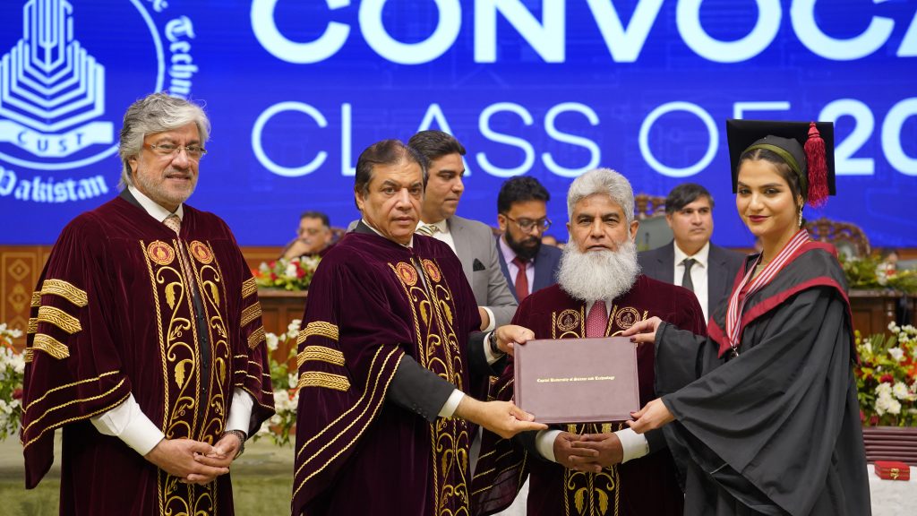 Defining Moments of Excellence at CUST Convocation 2025 - Capital ...